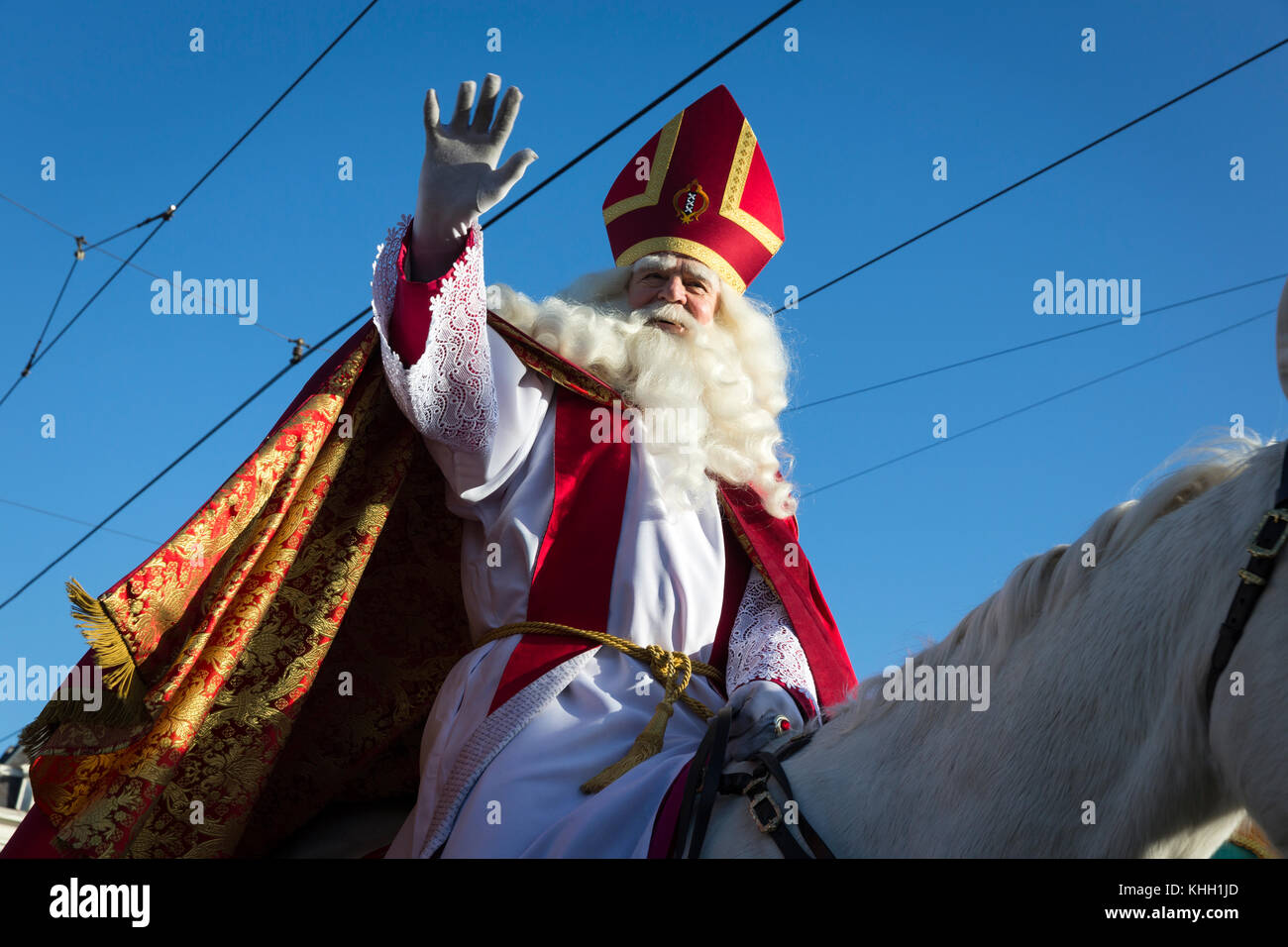 Today the arrival of Sinterklaas (St. Nicholas), the patron Saint of ...