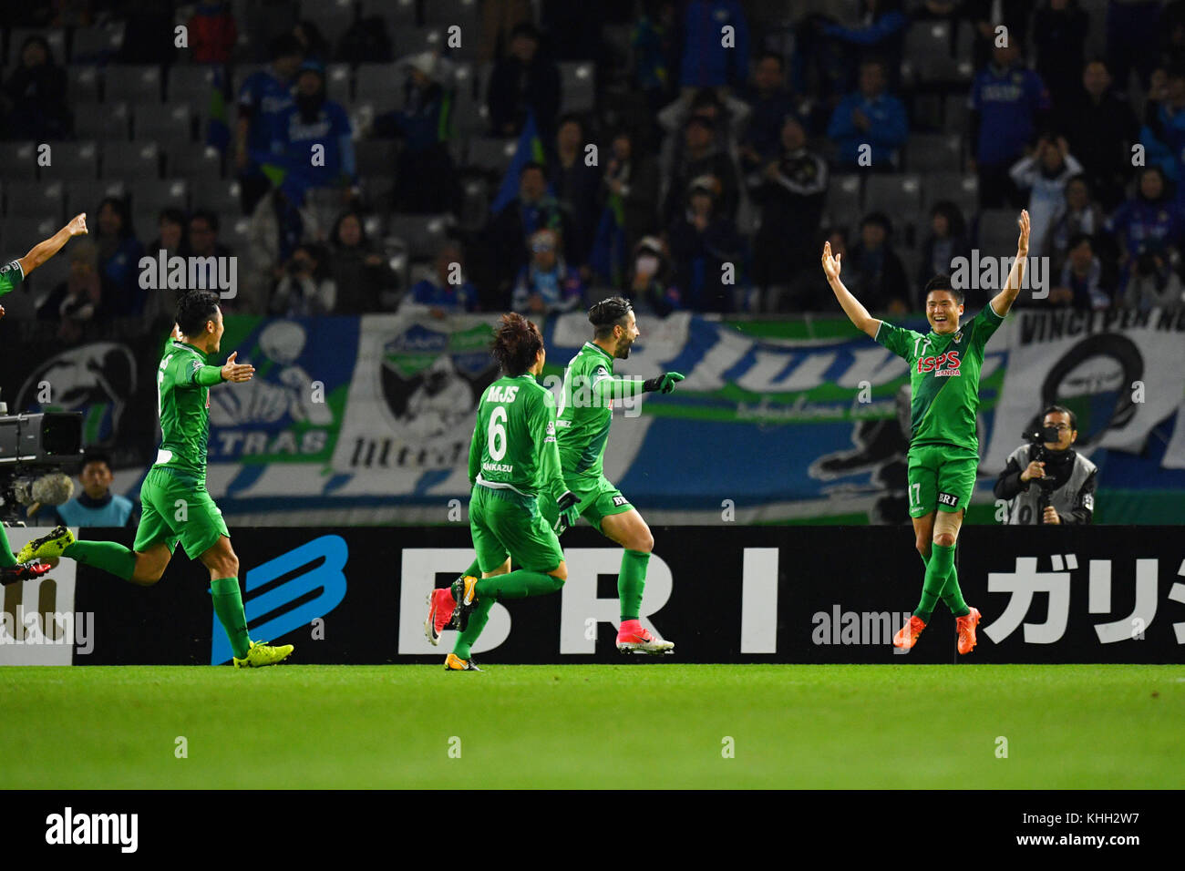 Tokyo, Japan. 19th Nov, 2017. Tatsuya Uchida (Verdy) Football/Soccer ...