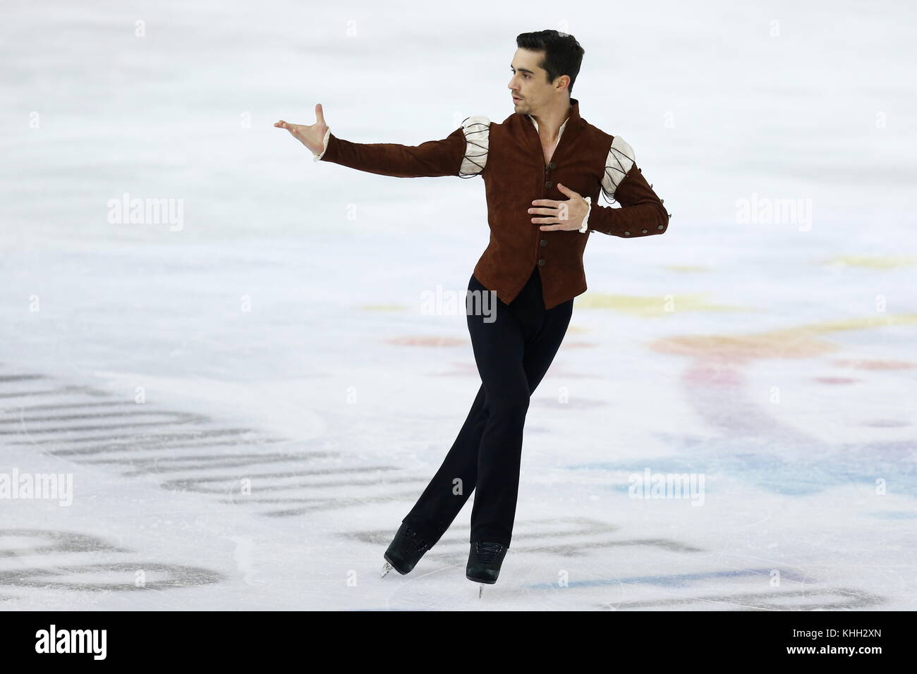 Grenoble, France. 18th Nov, 2017. Javier Fernandez (ESP) Figure Skating ...