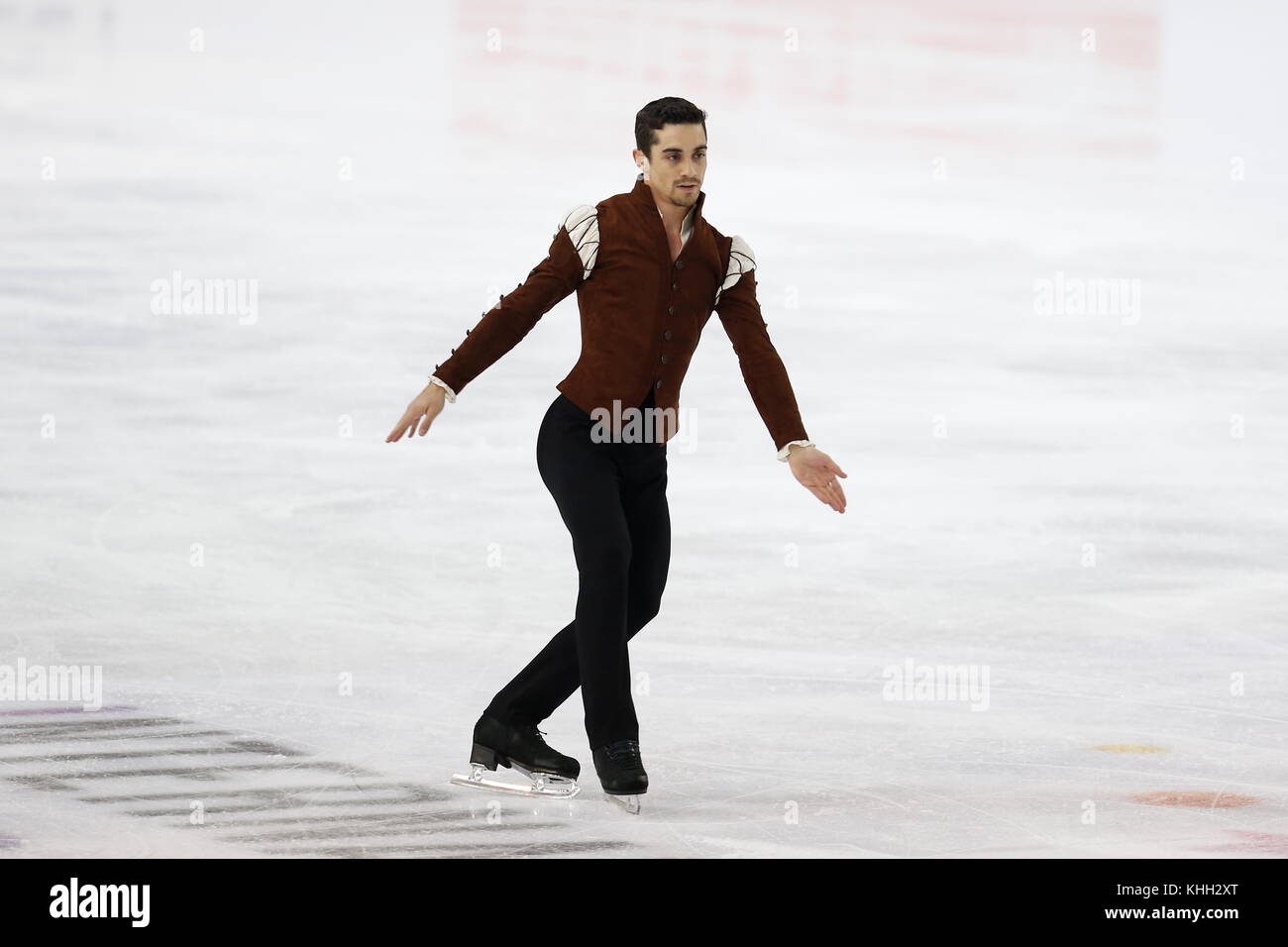 Grenoble, France. 18th Nov, 2017. Javier Fernandez (ESP) Figure Skating ...