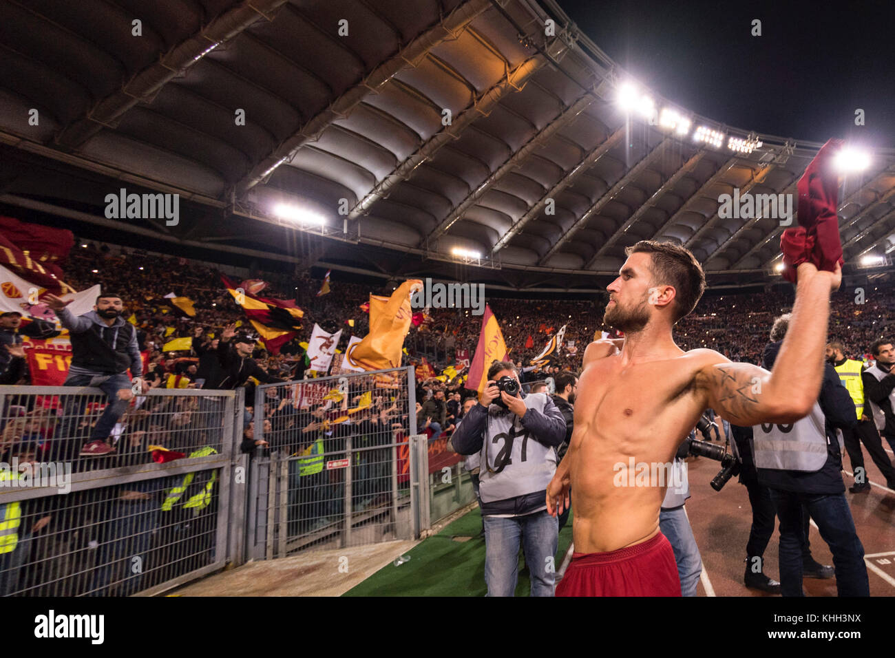 Kevin strootman lazio roma hi-res stock photography and images - Alamy