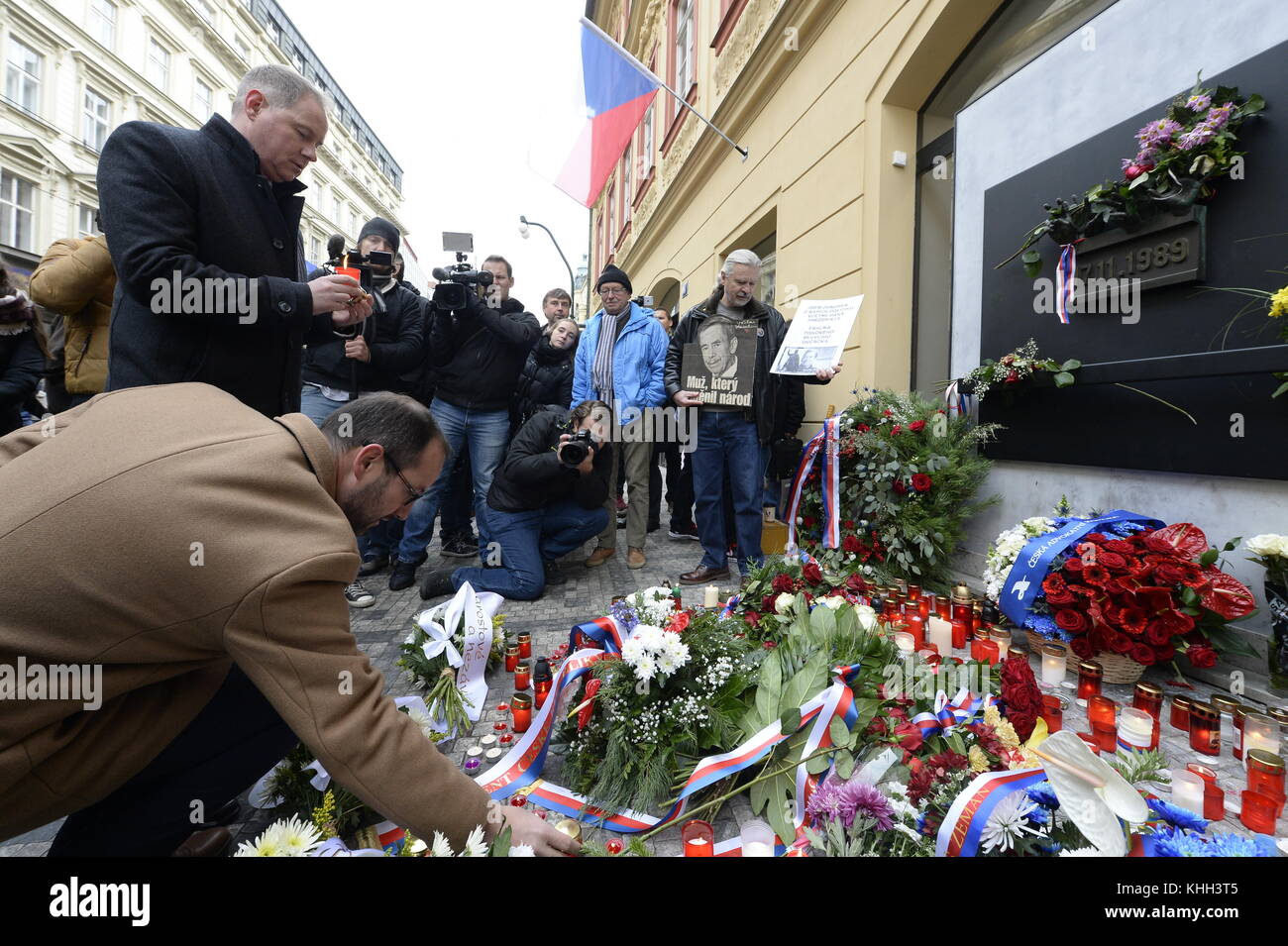 Thousands of people light candles as they pay respect to the 1989 ...