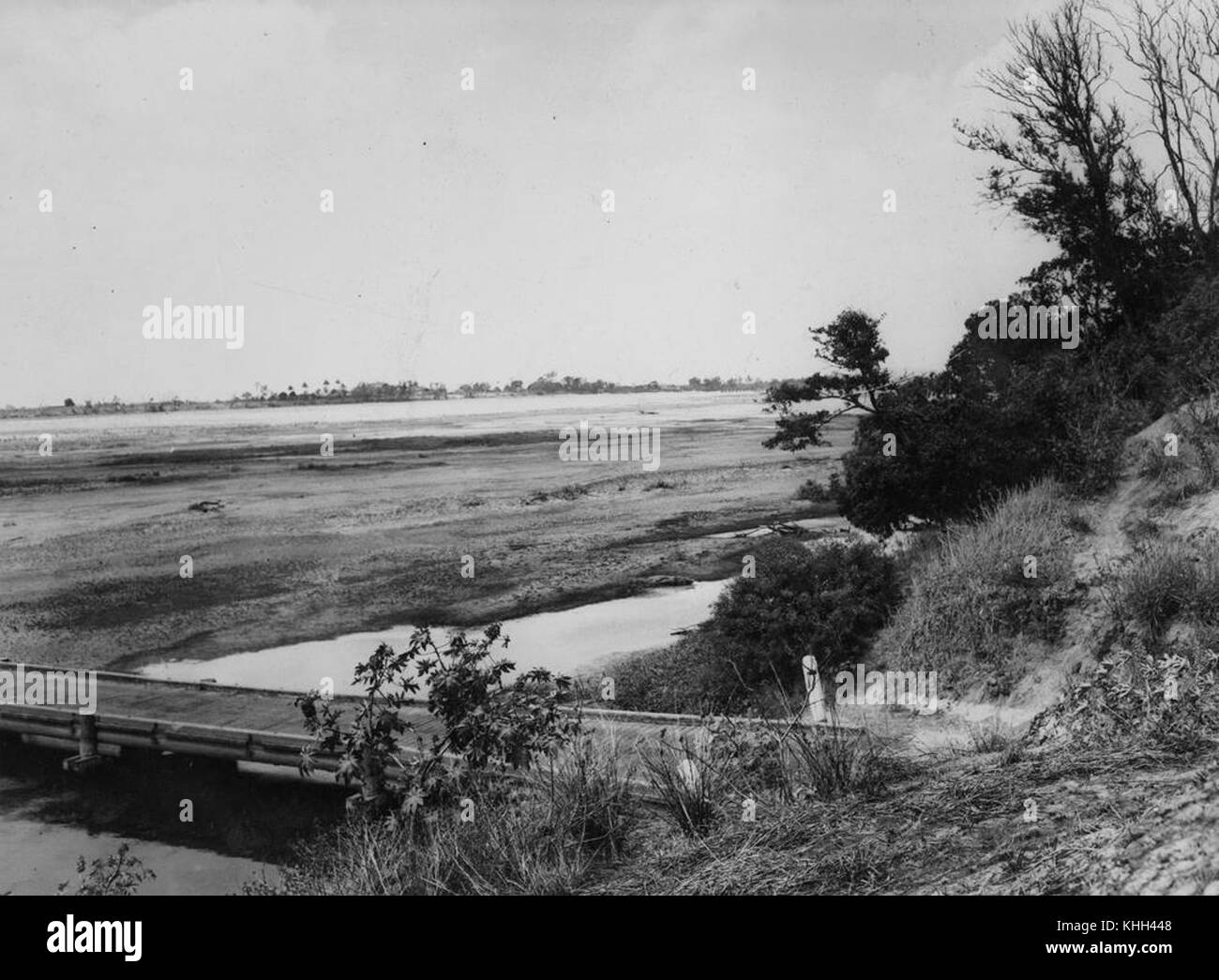 Low level river water Black and White Stock Photos & Images - Alamy