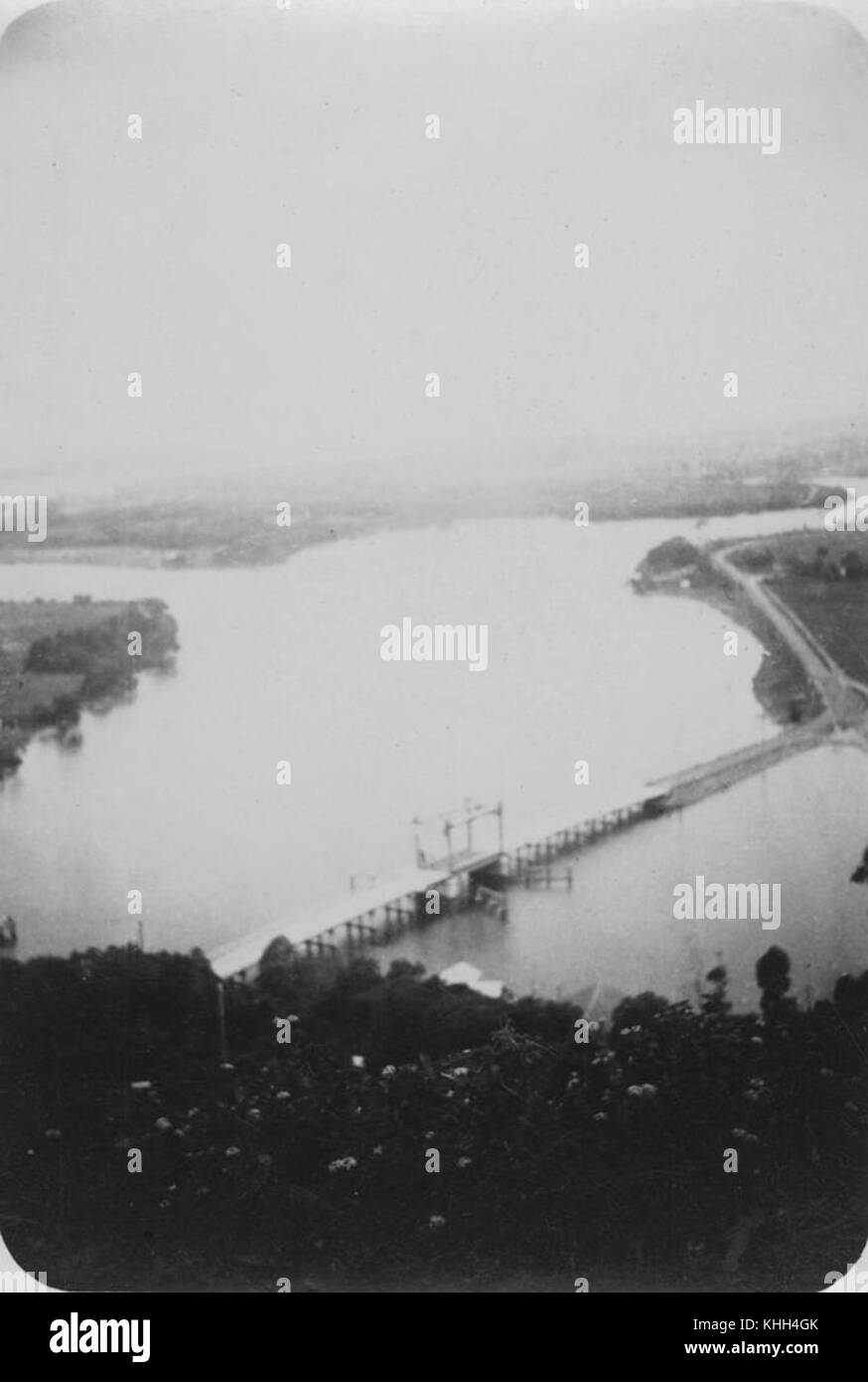 1 389549 Tweed River and Boyd's Bay Bridge, Tweed Heads, ca. 1940 Stock ...