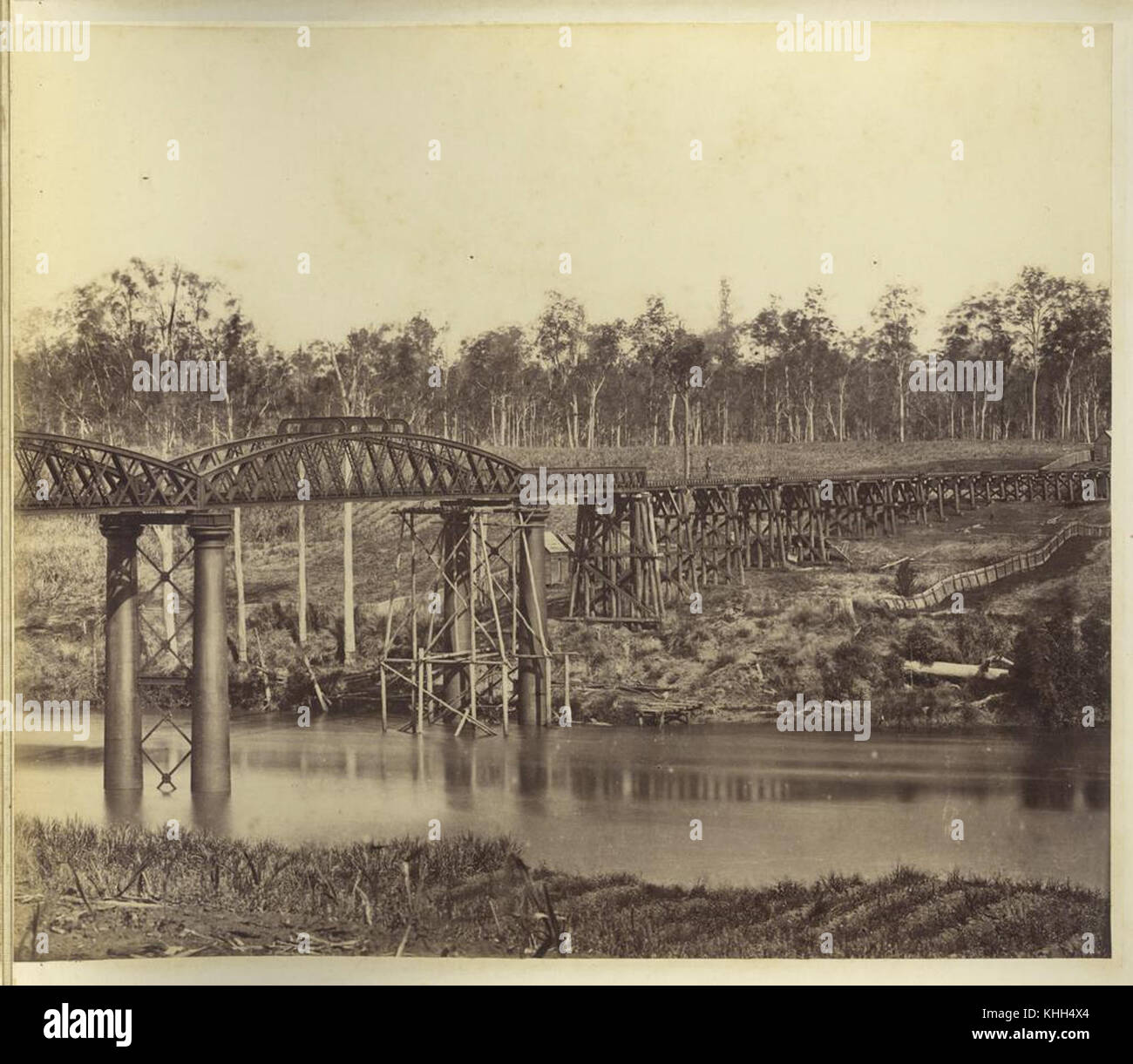 1 234292 Mary River Bridge on the Maryborough railway line Stock Photo ...