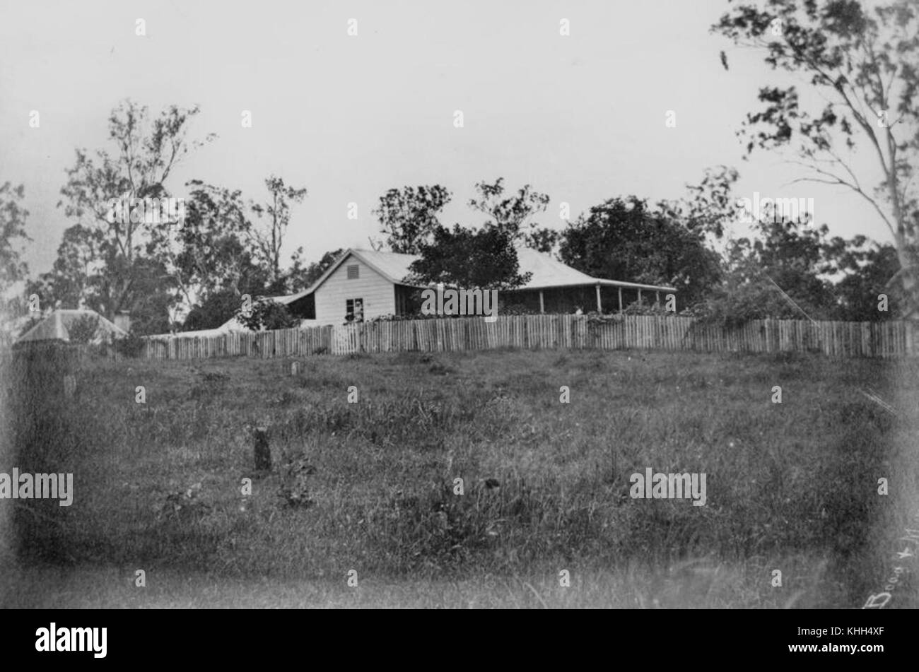 1 54420 Rawson property, The Hollow, 1874 Stock Photo - Alamy