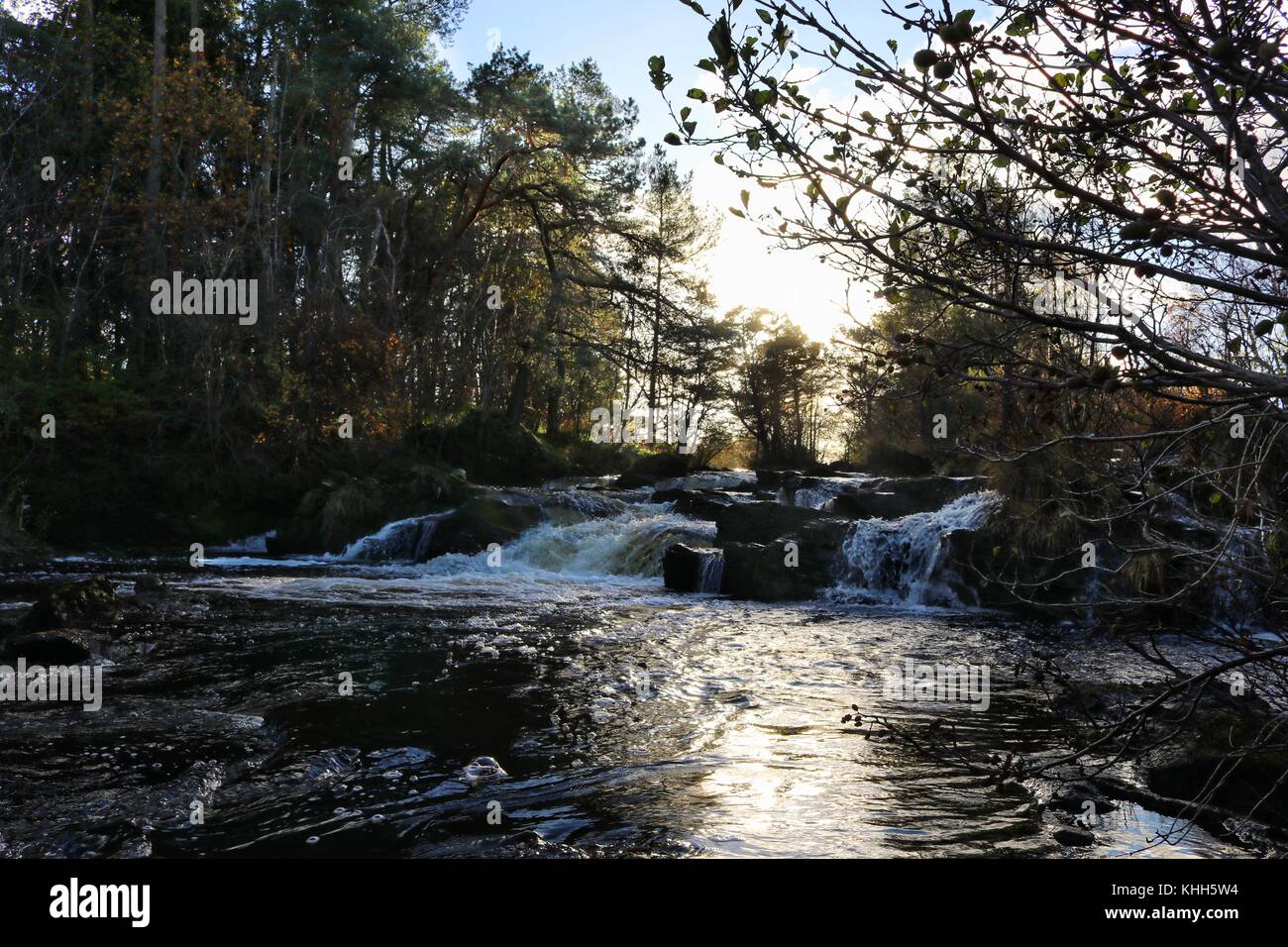 Falls of Dochart Waterfall, Killin, Scotland Stock Photo - Alamy