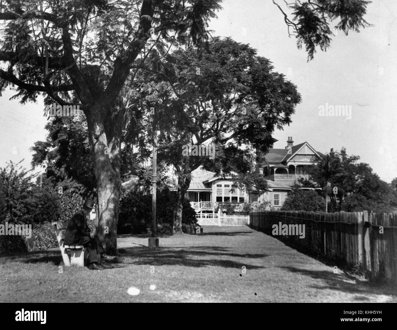 2 166419 Two homes at Kangaroo Point, 1933 Stock Photo - Alamy