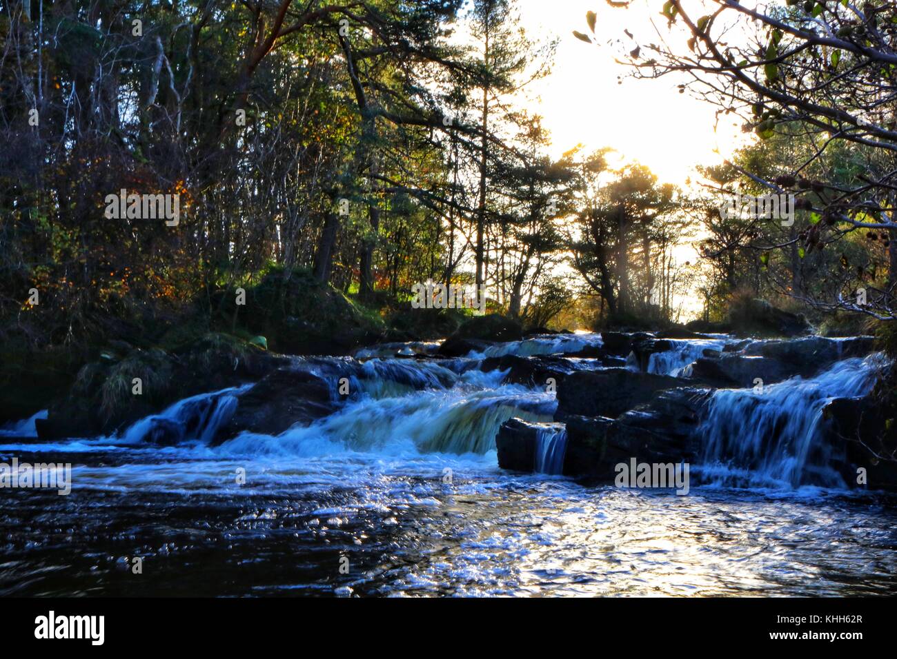 Falls of Dochart Waterfall, Killin, Scotland Stock Photo - Alamy