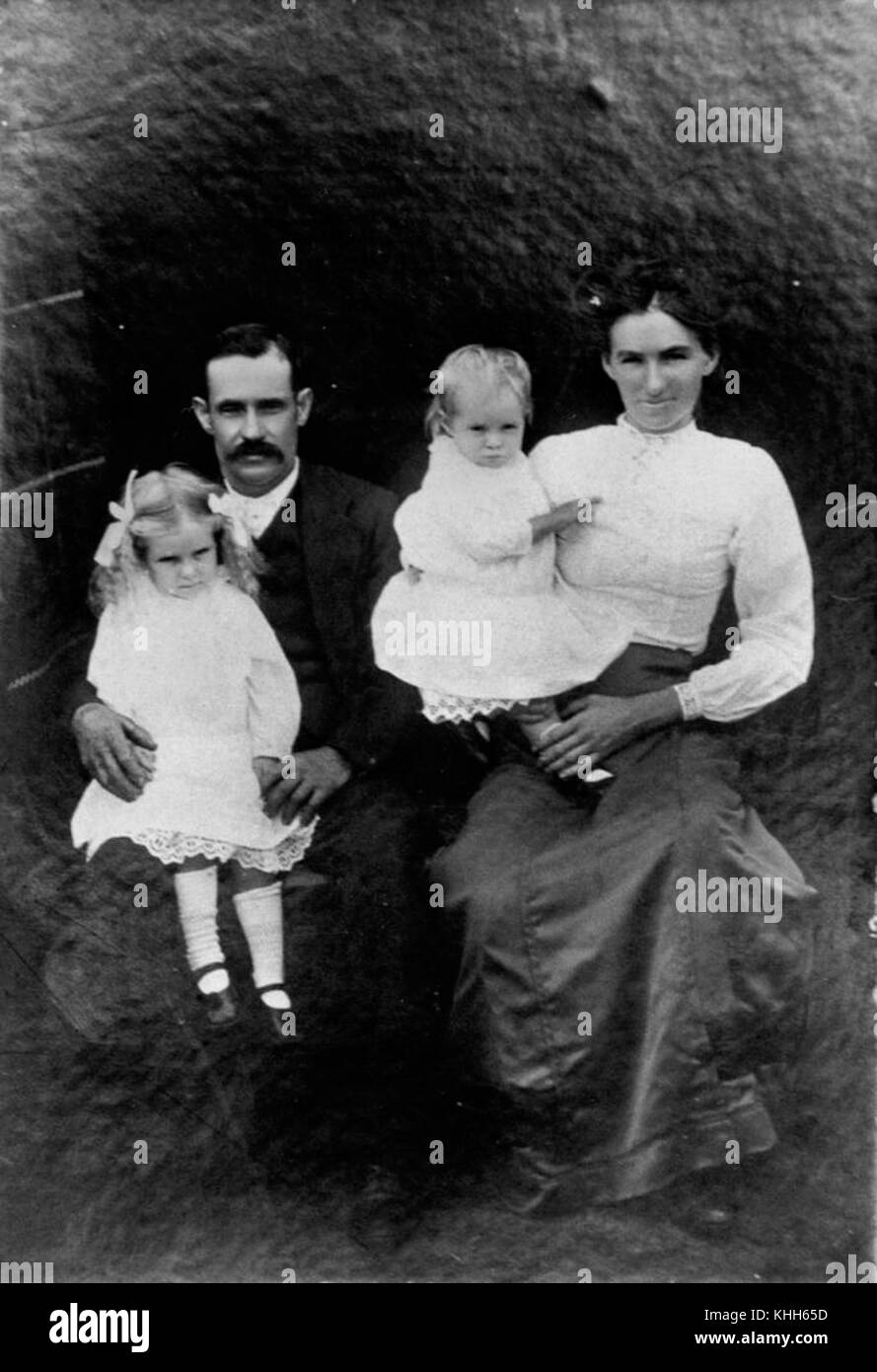 1 190383 Charles Nutley and family Stock Photo - Alamy