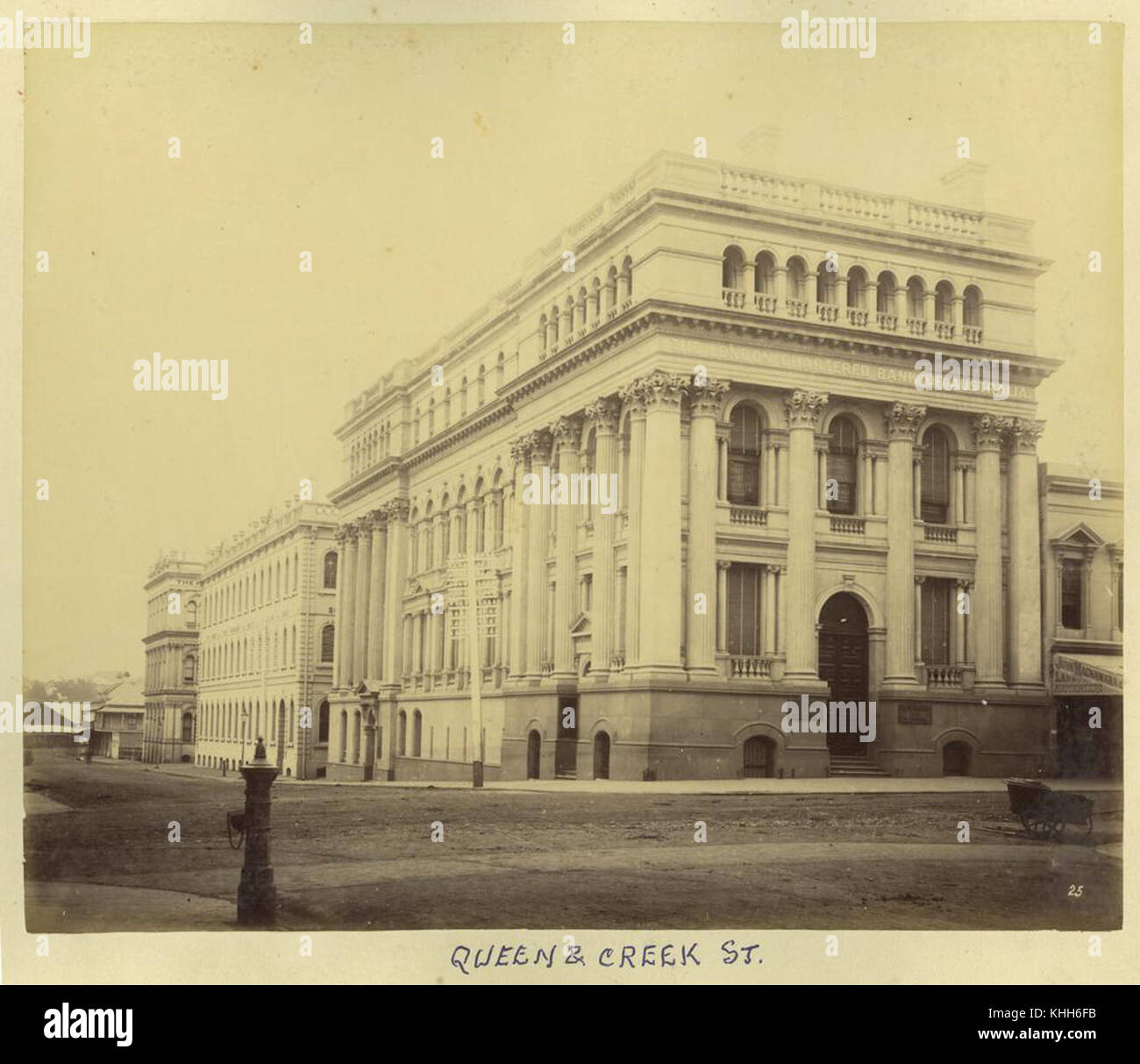 Old vintage photo chartered bank hi-res stock photography and images ...