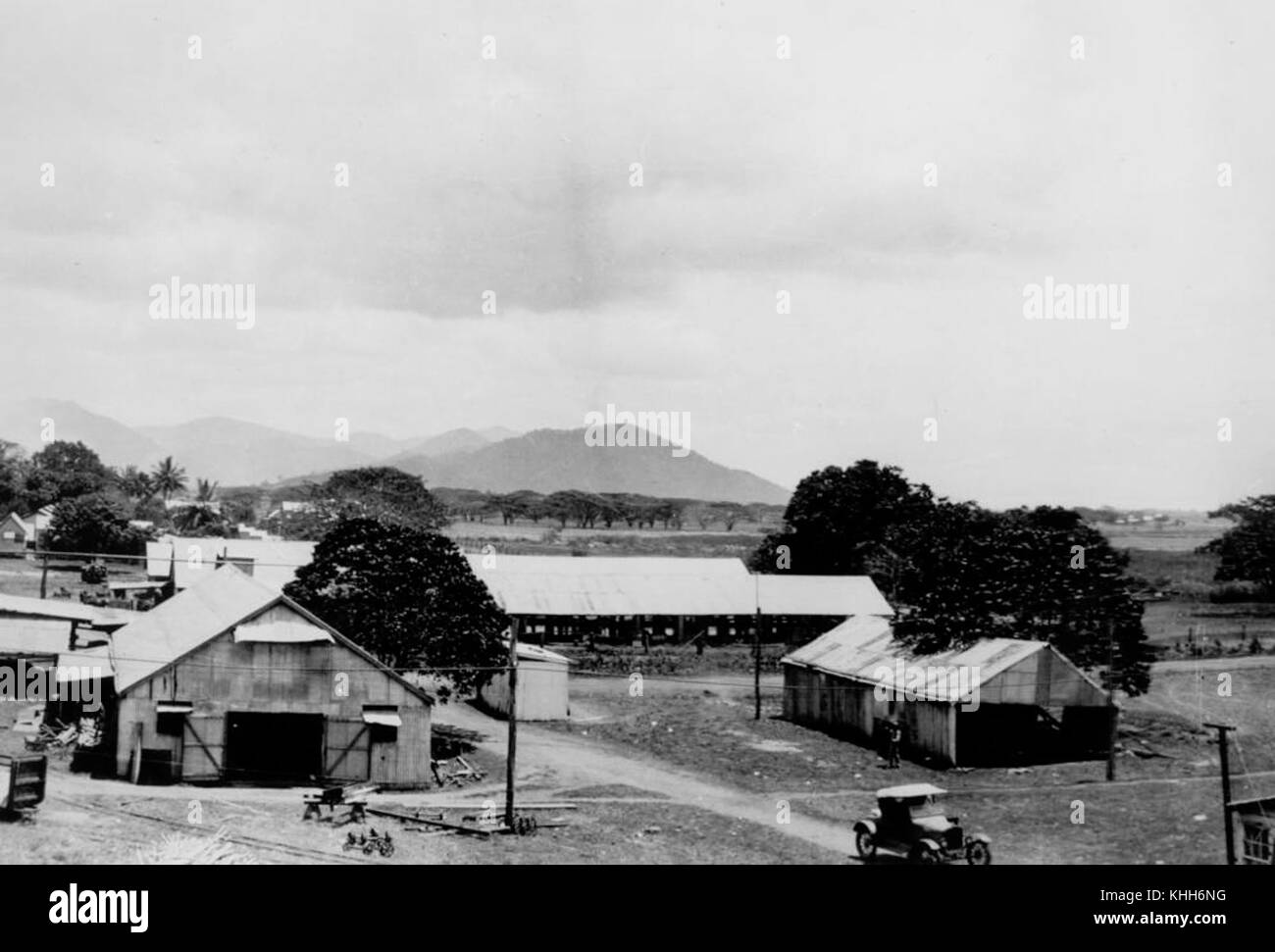 A historical photograph of Macknade Mill in Ingham, Queensland ...