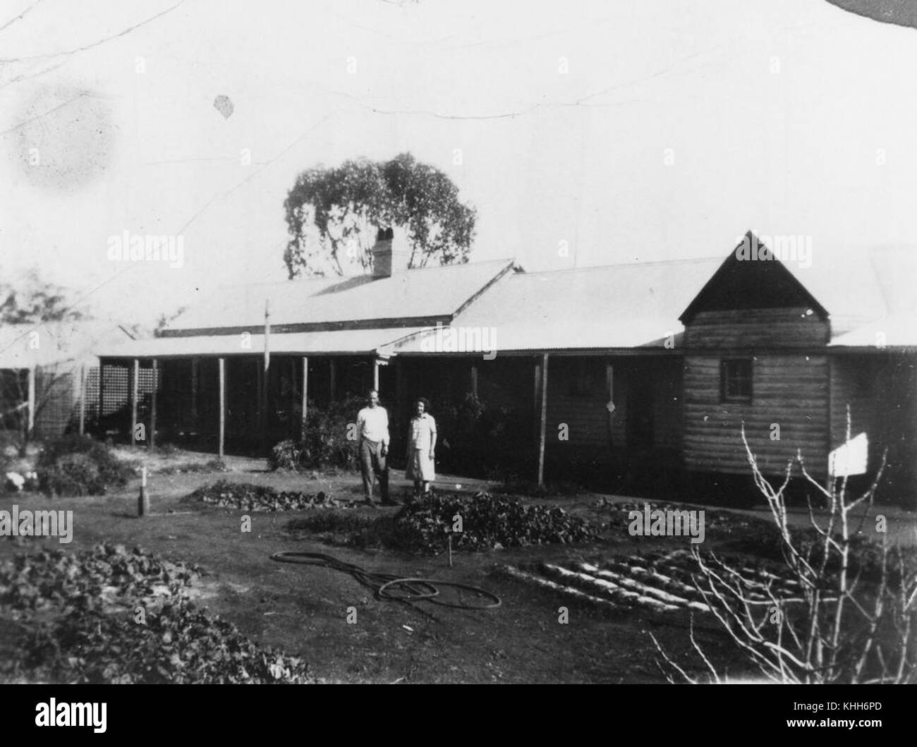 Station homestead Black and White Stock Photos & Images - Alamy