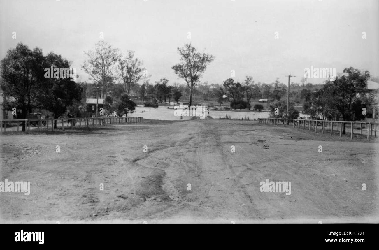 1 204684 Kilcoy Creek in flood, ca. 1927 Stock Photo - Alamy