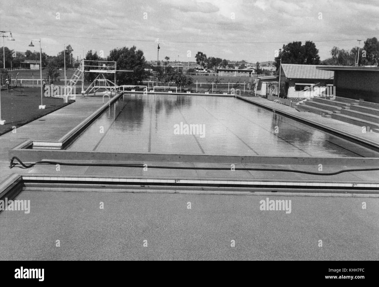 2 297339 Public swimming pool at Mt. Isa, 1952 Stock Photo - Alamy
