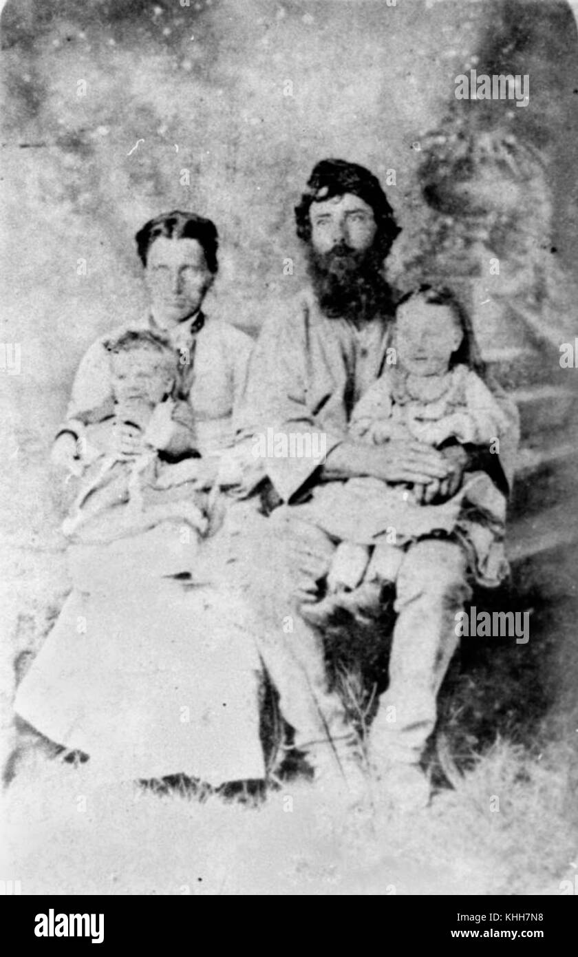 1 189959 Barbara and Thomas Maddock with their children, Mooloolah, ca ...