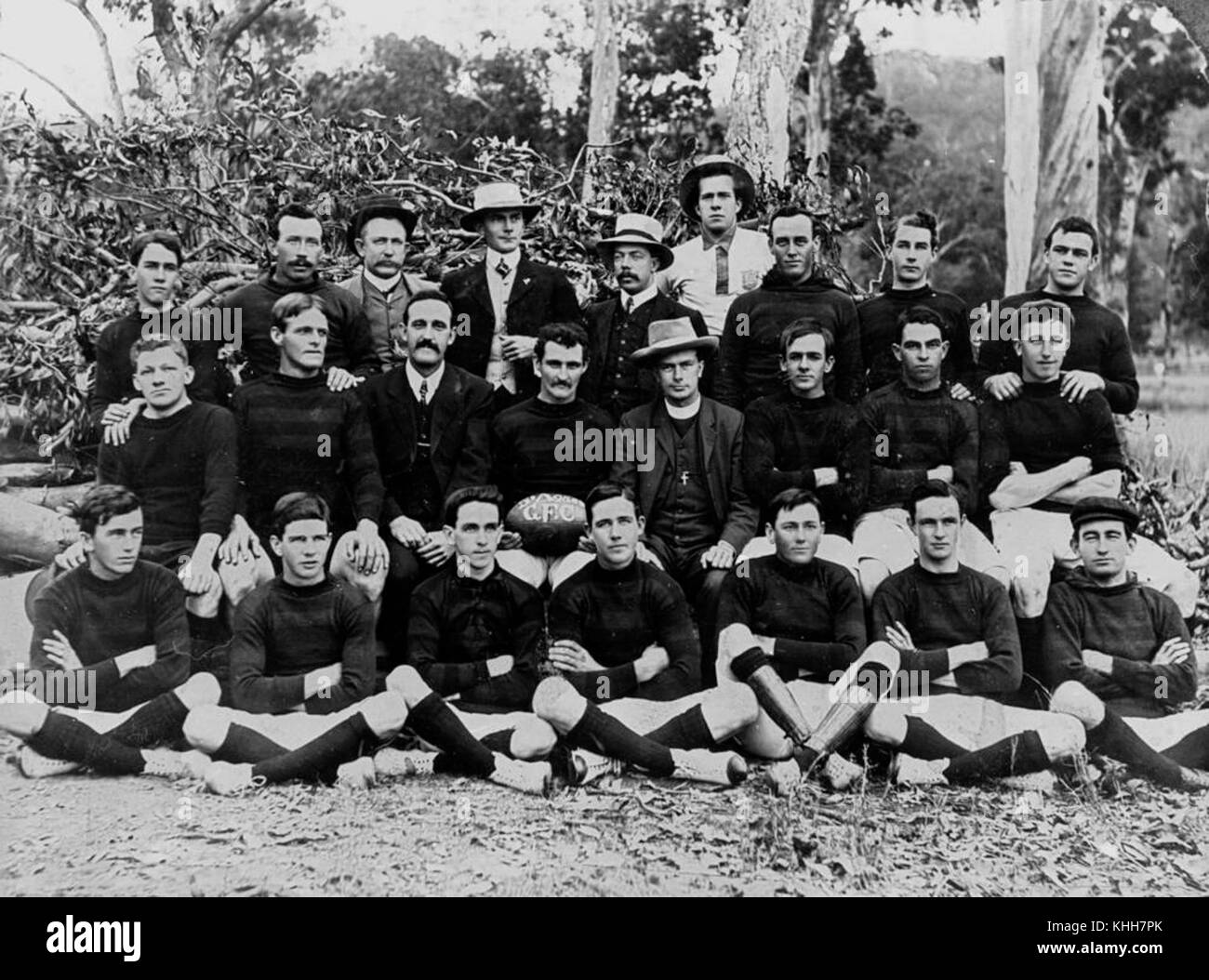 1 87652 St. Agnes Gordon Rugby Union Football Club, Esk, 1911 Stock ...