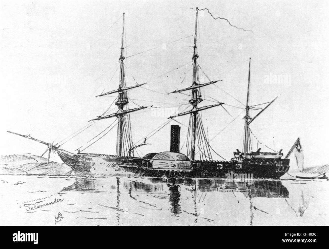 1 186775 Salamander (ship Stock Photo - Alamy