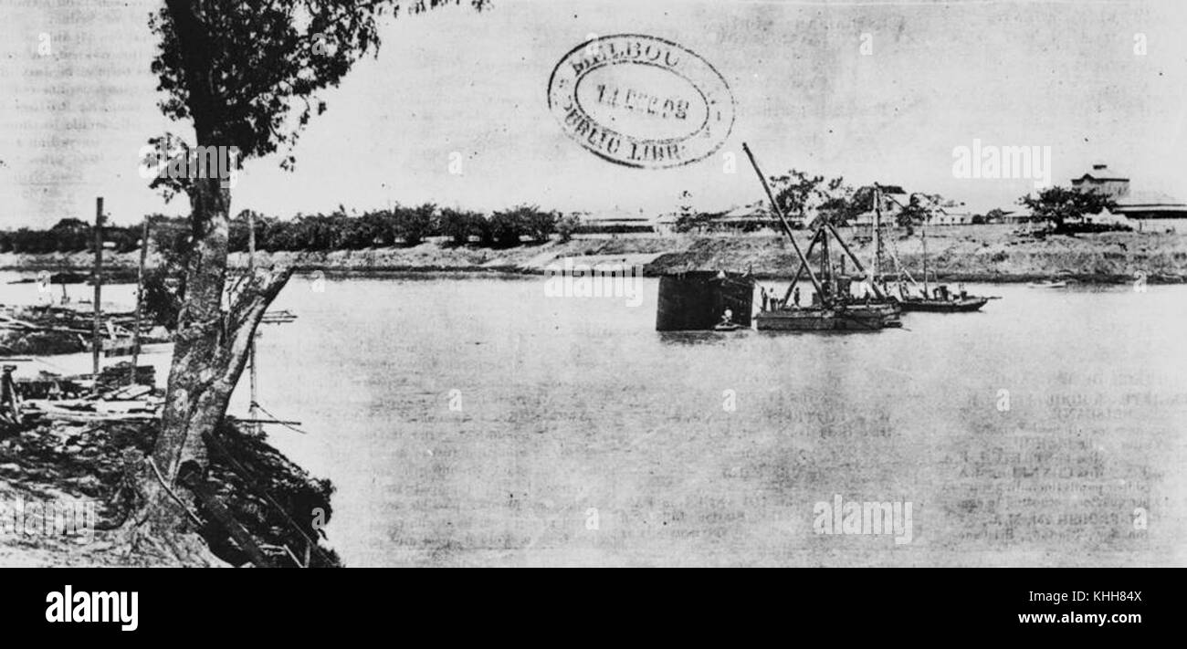 2 15890 Construction of the Alexandra Railway Bridge at Rockhampton ...