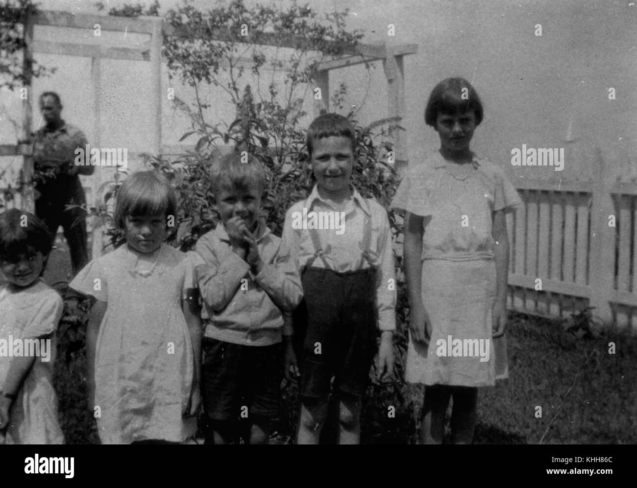 A photograph of the Sheard family, identified by number 1 205616. This ...