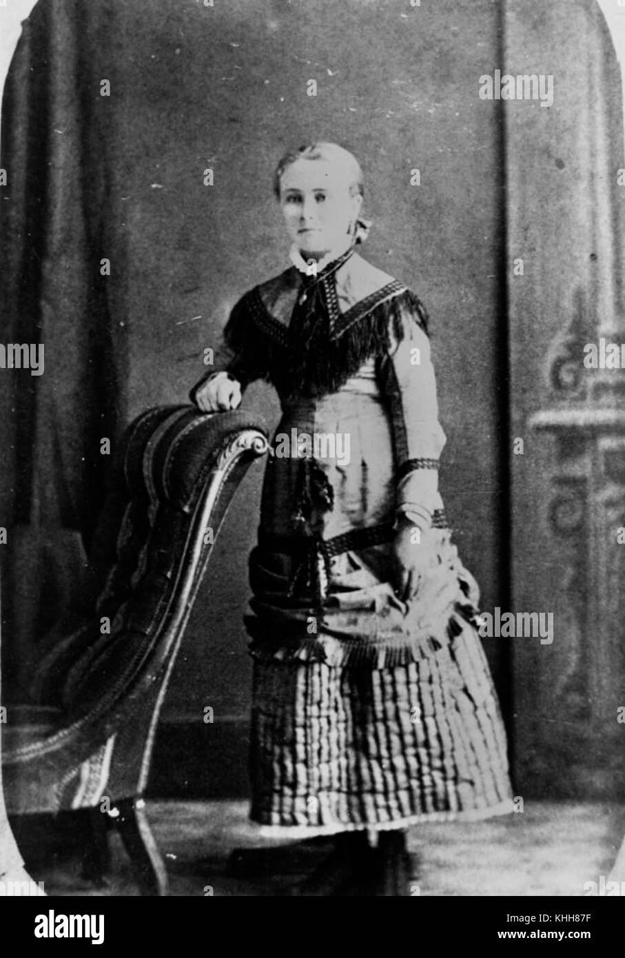 1 90612 Annie Graham Storey, ca. 1883 Stock Photo - Alamy