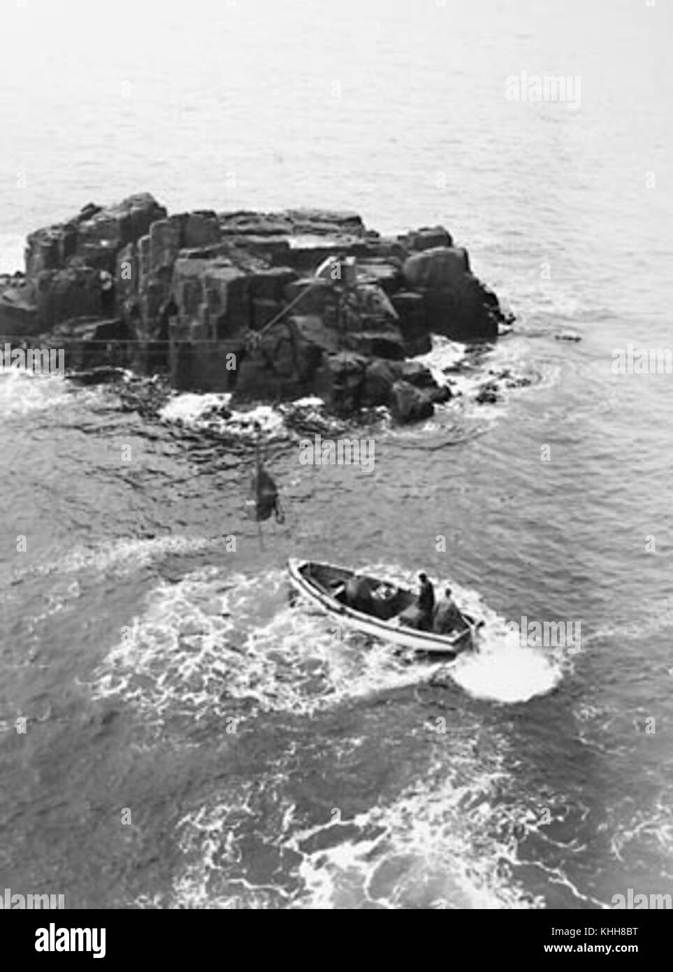Tasman Island lighthouse landing Stock Photo - Alamy