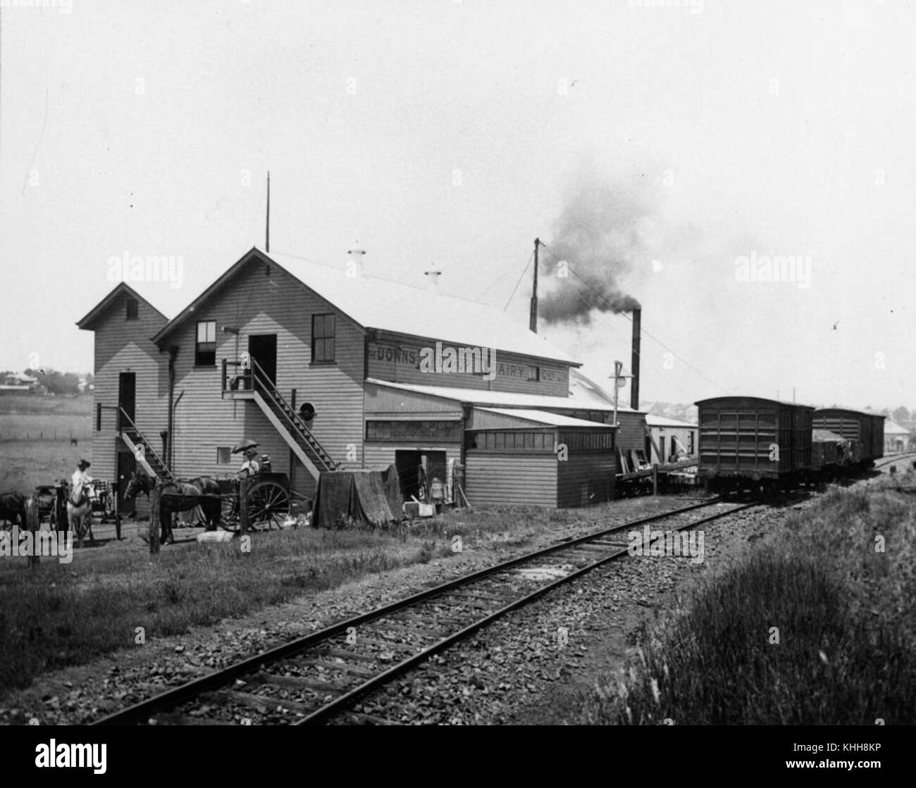 1 93780 Downs Co-Operative Butter Factory, Toowoomba, ca. 1908 Stock ...