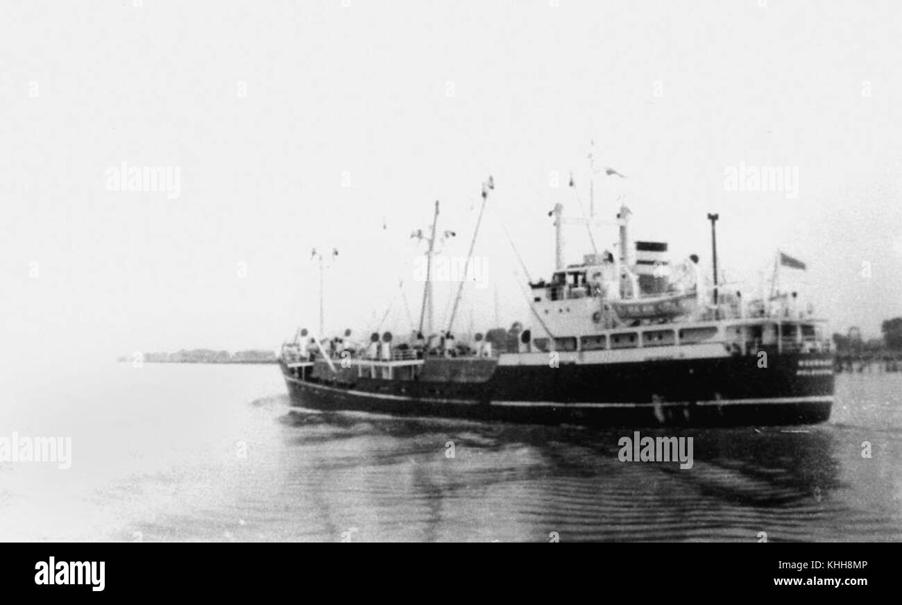 1 145043 Coastal cargo ship Noongah Stock Photo - Alamy