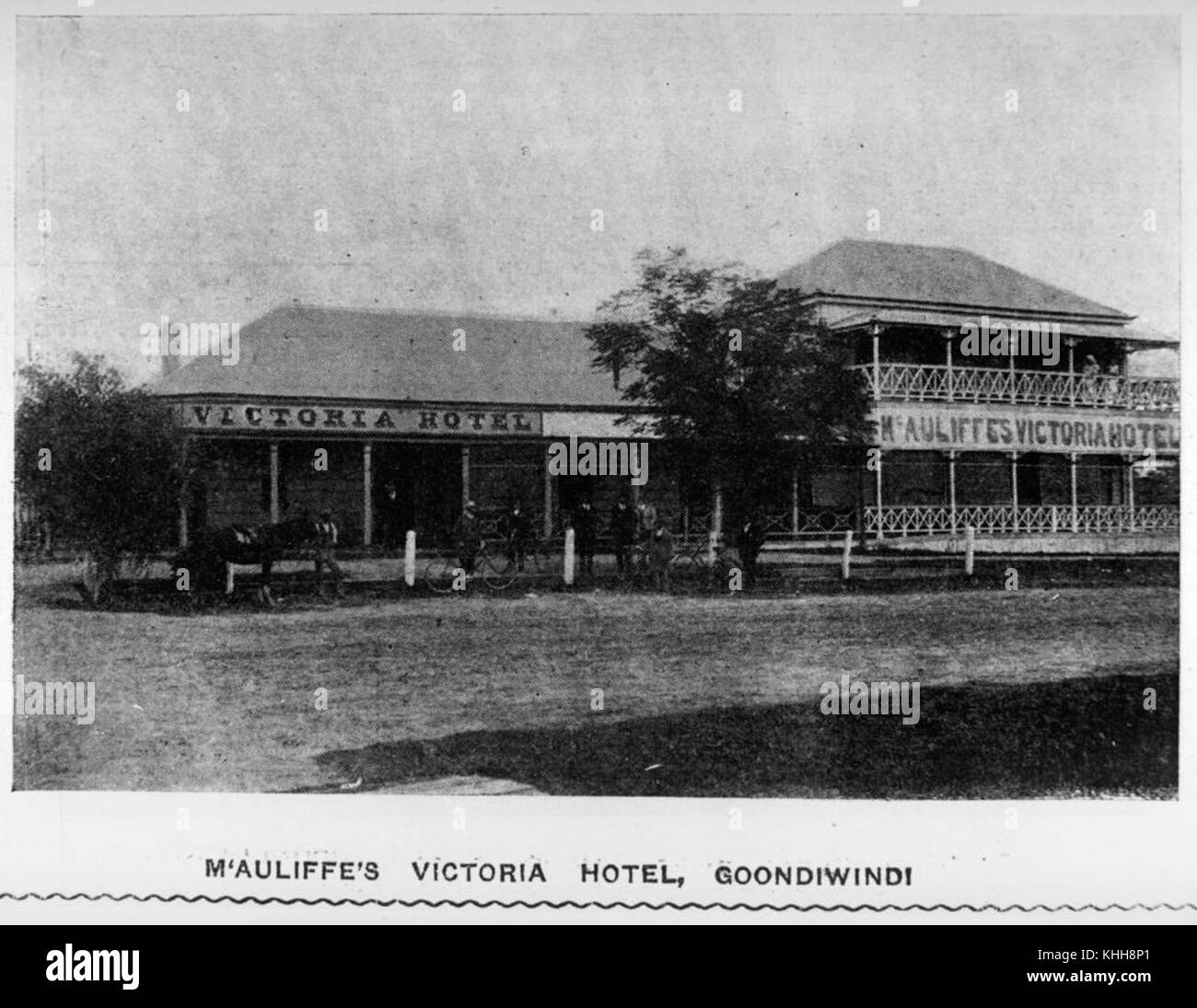 1 16110 Victoria Hotel, Goondiwindi, 1905 Stock Photo - Alamy