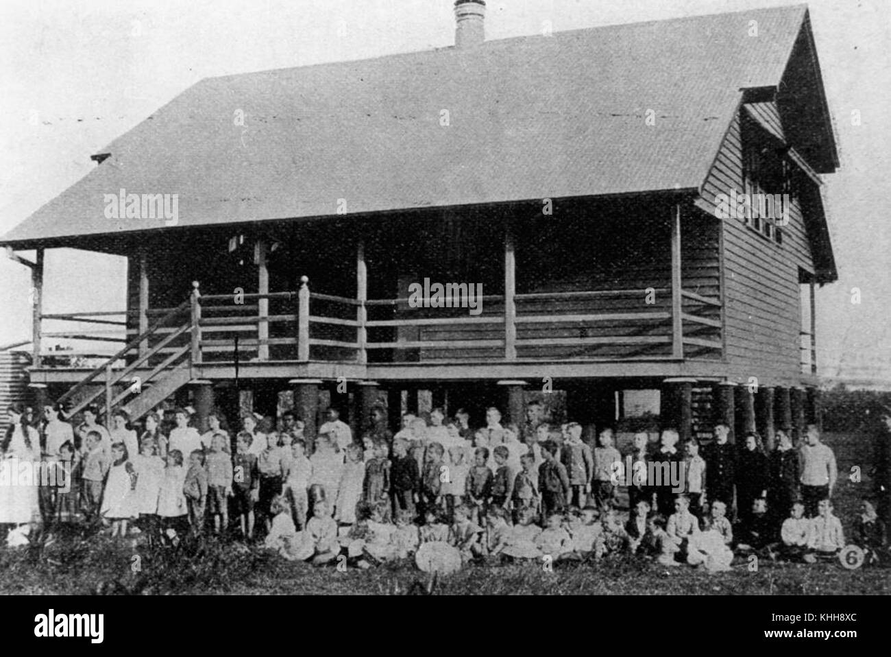A photograph of the students of Proserpine State School, taken in 1906 ...