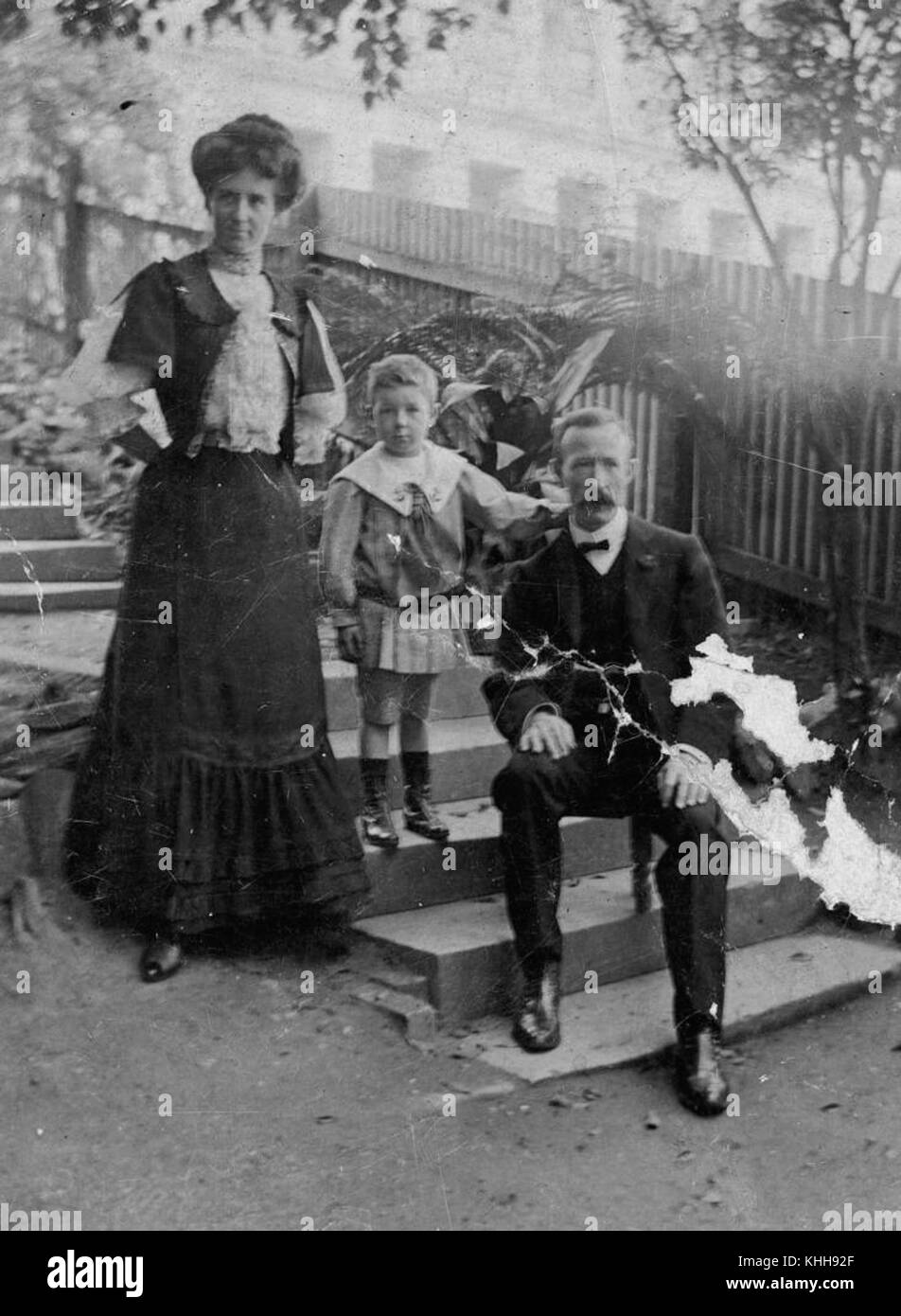 1 75751 C. W. Schaffer and wife Alice Stock Photo - Alamy