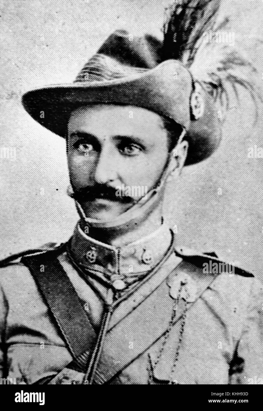 2 107400 Lieutenant H. J. Harris, 1900 Stock Photo - Alamy