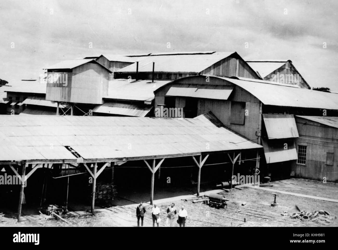 1 208101 Macknade Sugar Mill, Ingham, Queensland, ca. 1930 Stock Photo ...