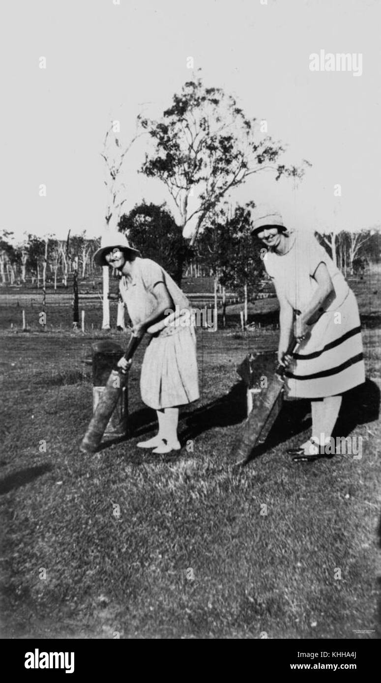 Womens cricket team Black and White Stock Photos & Images - Alamy