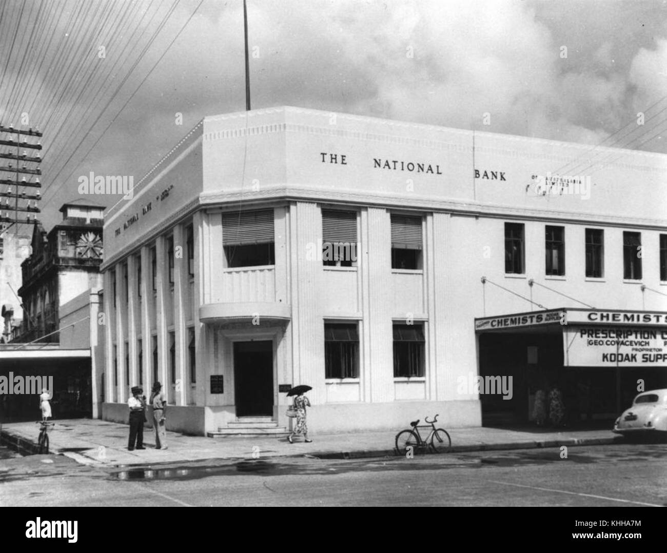 1950s banking hi-res stock photography and images - Alamy