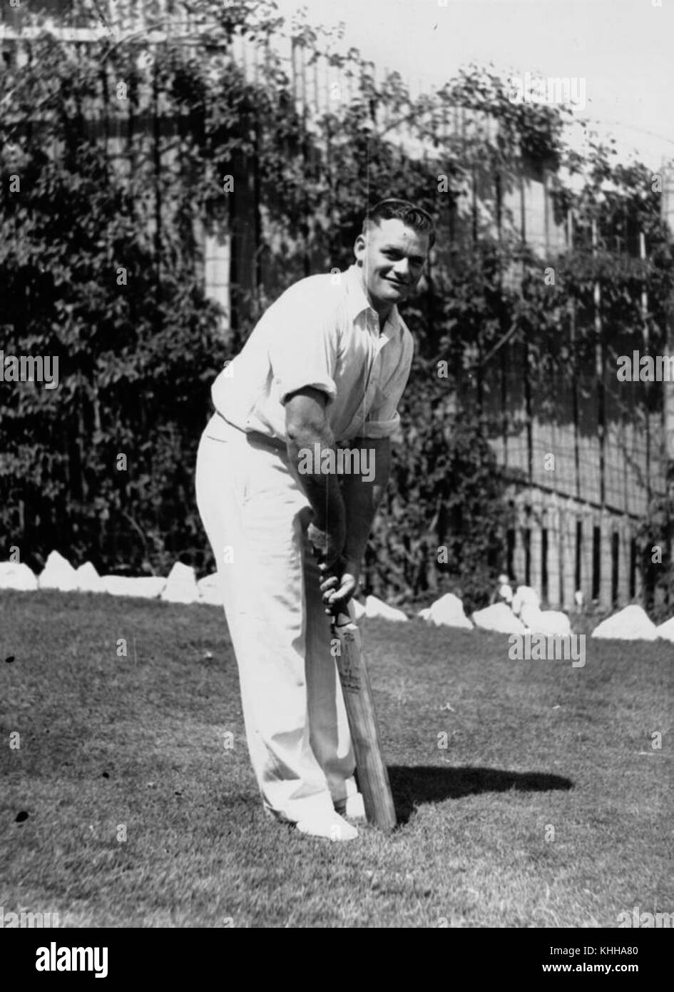 1 83203 At the crease Stock Photo - Alamy