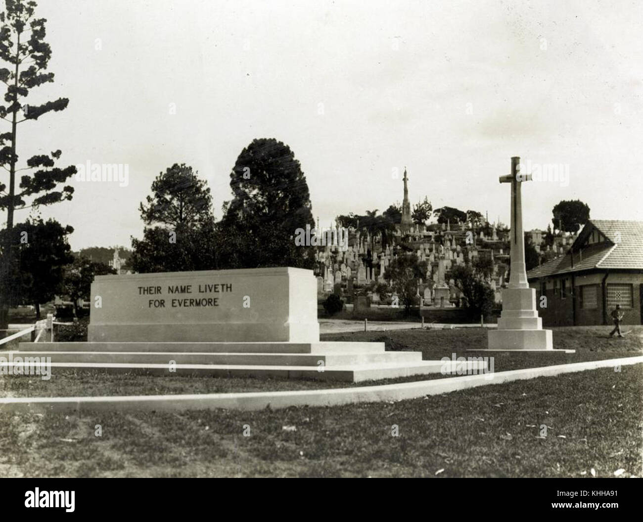 2 254812 Cross of Sacrifice and Stone of Remembrance memorials at ...