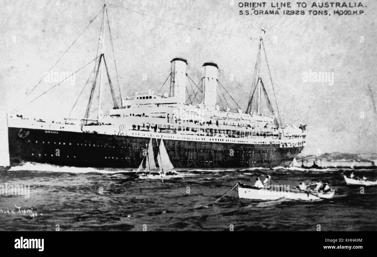 1 144387 Orama (ship Stock Photo - Alamy