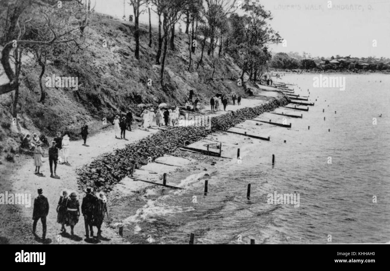 Sandgate queensland Black and White Stock Photos & Images - Alamy