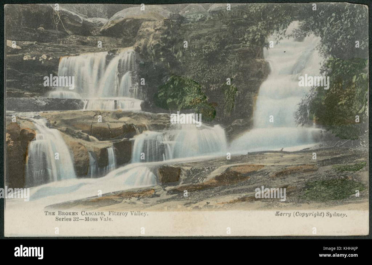 The Broken Cascades, Fitzroy Valley, 1906 (8286876970 Stock Photo - Alamy