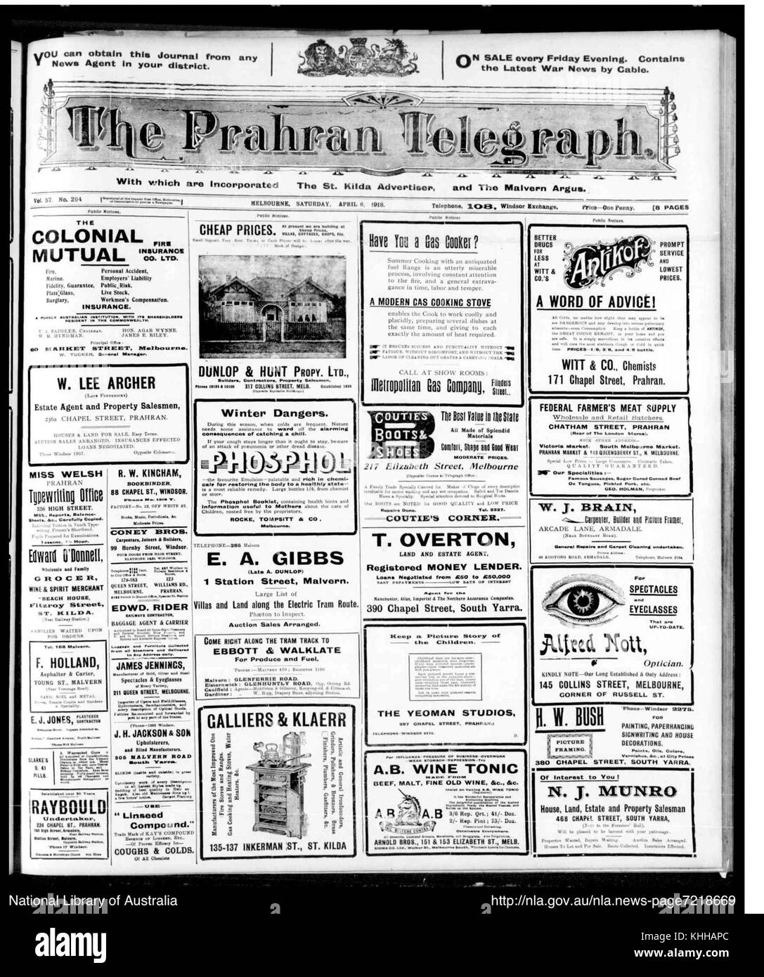 Prahran hi-res stock photography and images - Alamy