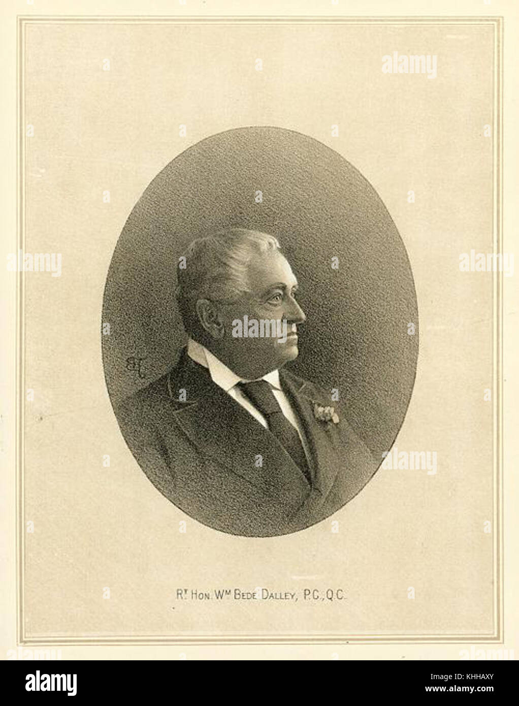 William Bede Dalley Stock Photo - Alamy