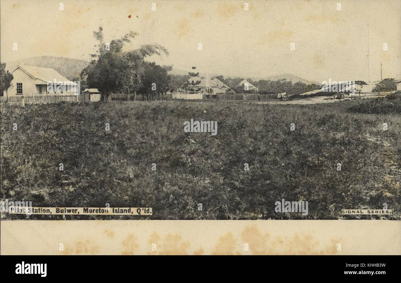 2 67494 Pilot Station at Bulwer on Moreton Island, Queensland Stock ...