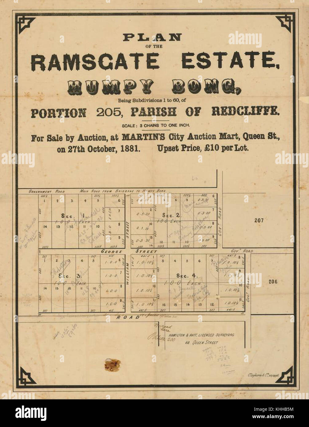 Map of ramsgate hi-res stock photography and images - Alamy