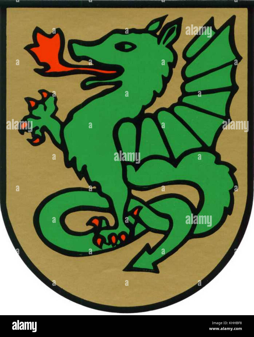Wappen St. Georgen am Walde Stock Photo - Alamy