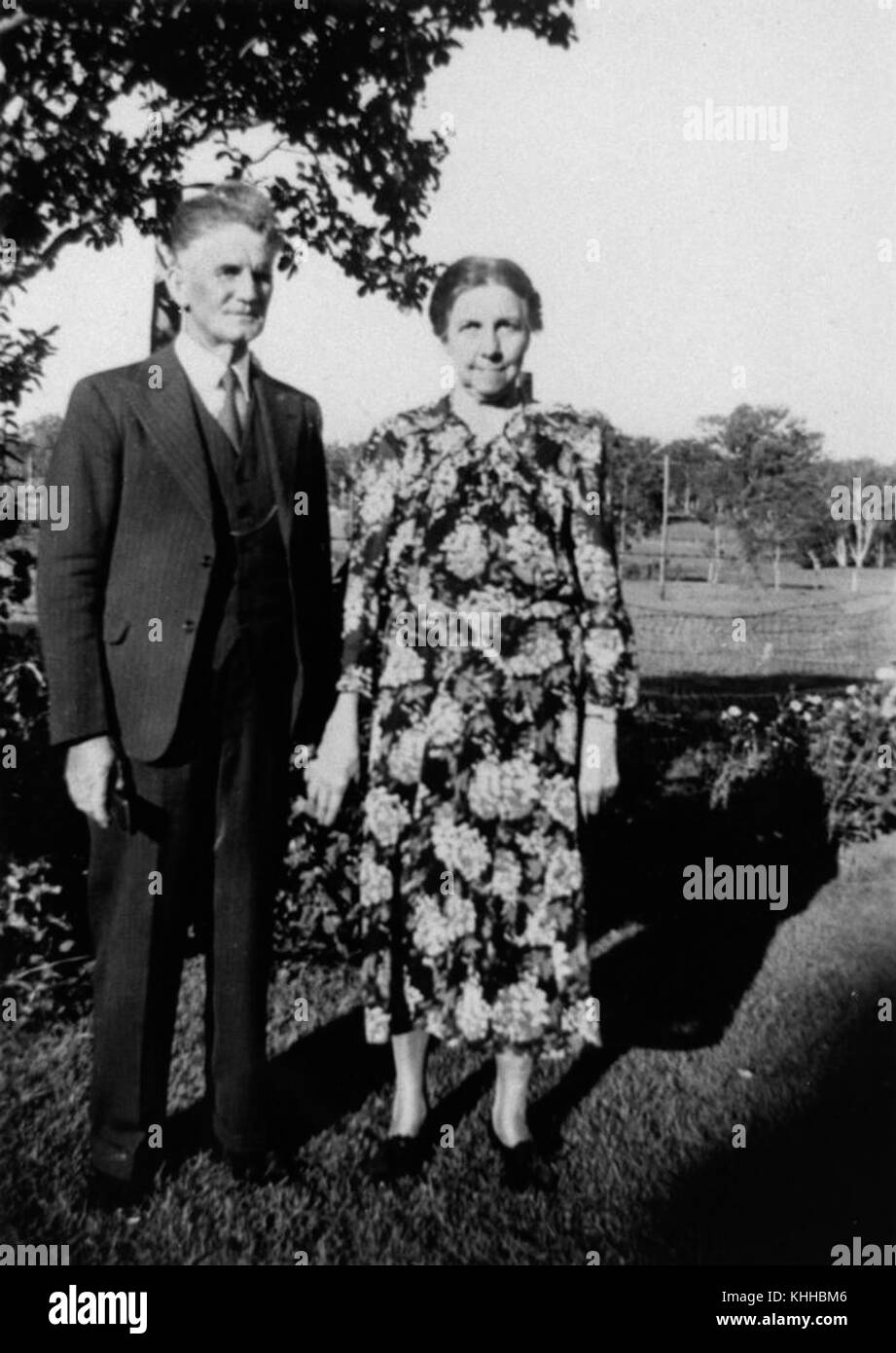 1 186367 Mr and Mrs David Alcorn in 1947 Stock Photo - Alamy