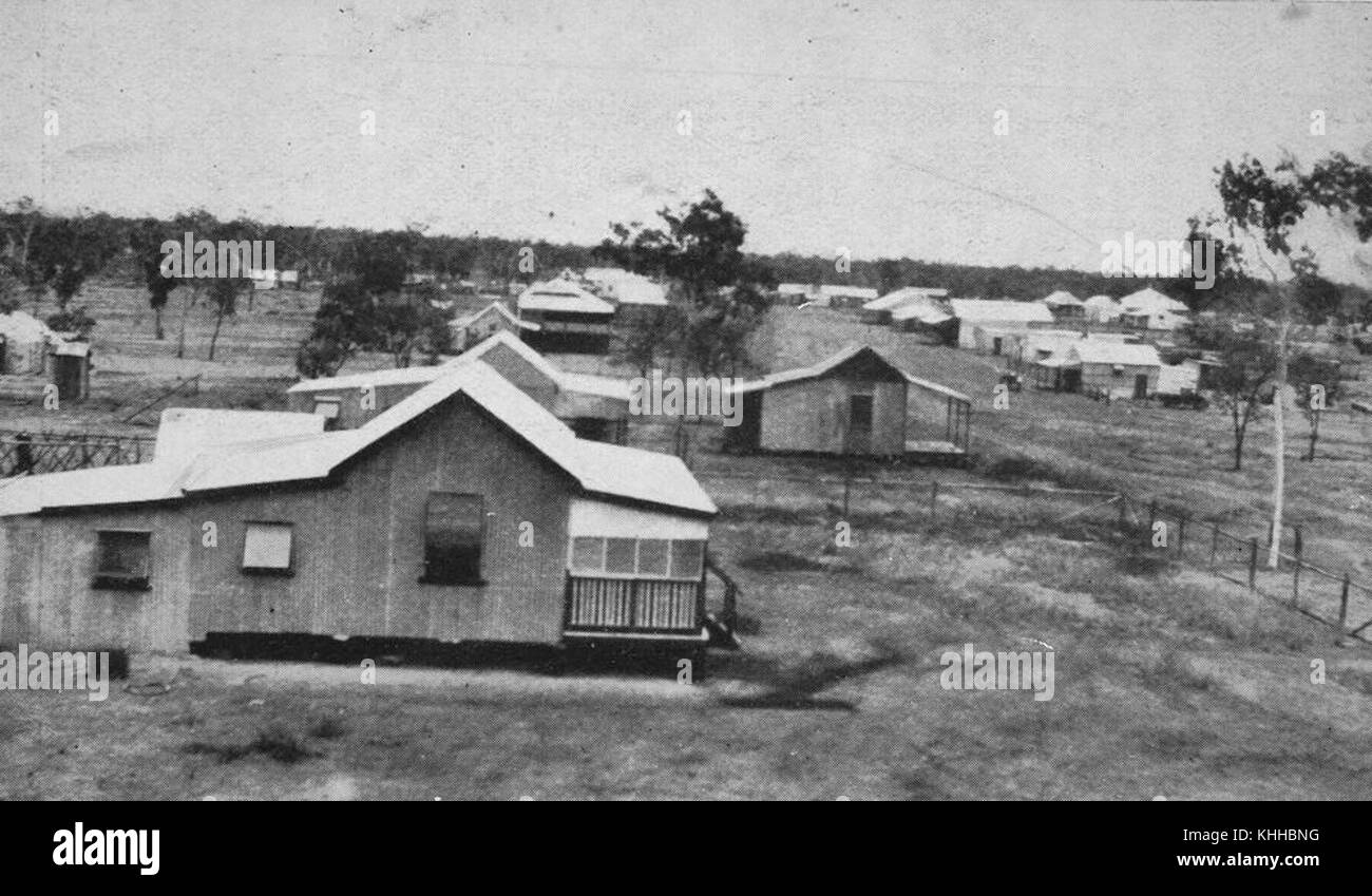2 152111 View of the town of Mount Coolon, 1932 Stock Photo - Alamy