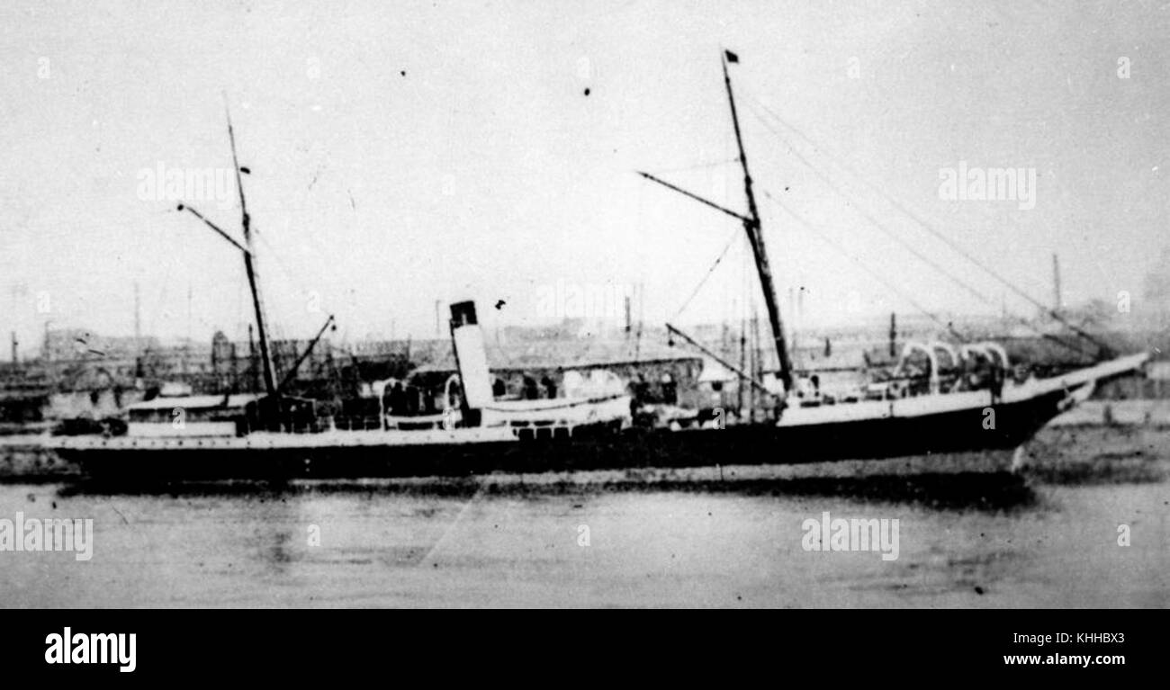 The Julia Percy was a ship, referenced by its identification number 1 ...