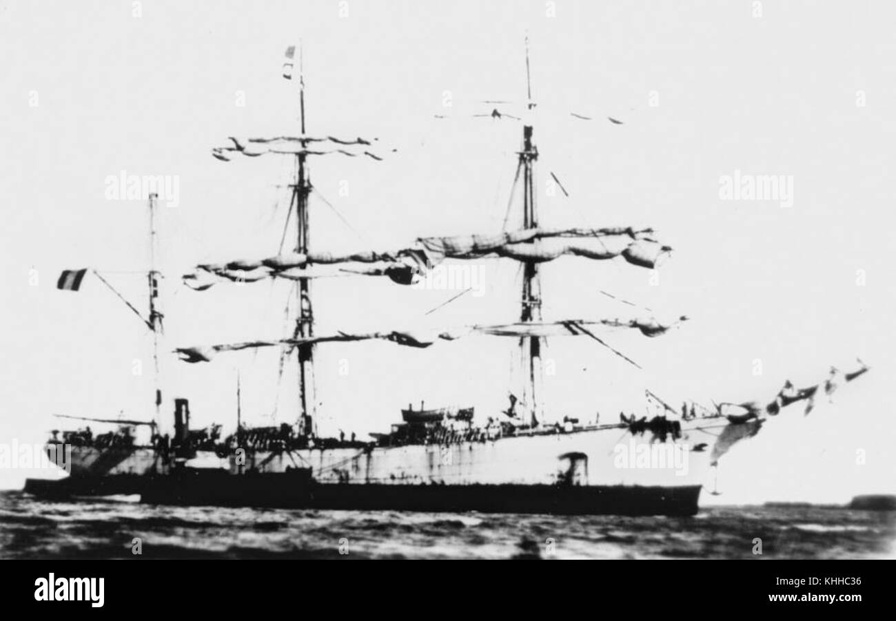 Notre Dame D'Arvor is a French ship, likely a historical vessel from ...