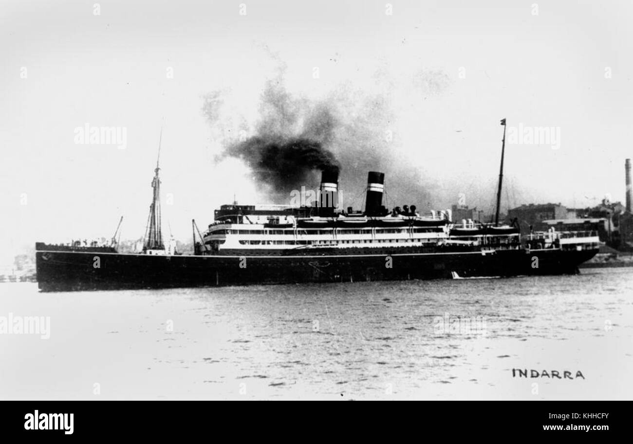 The Indarra was an Australian coastal steamer, operating primarily ...